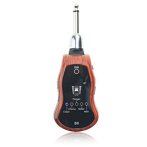 OW Portable Guitar Headphone Amp Synthesizer Pocket Guitar Plug Guitar ...
